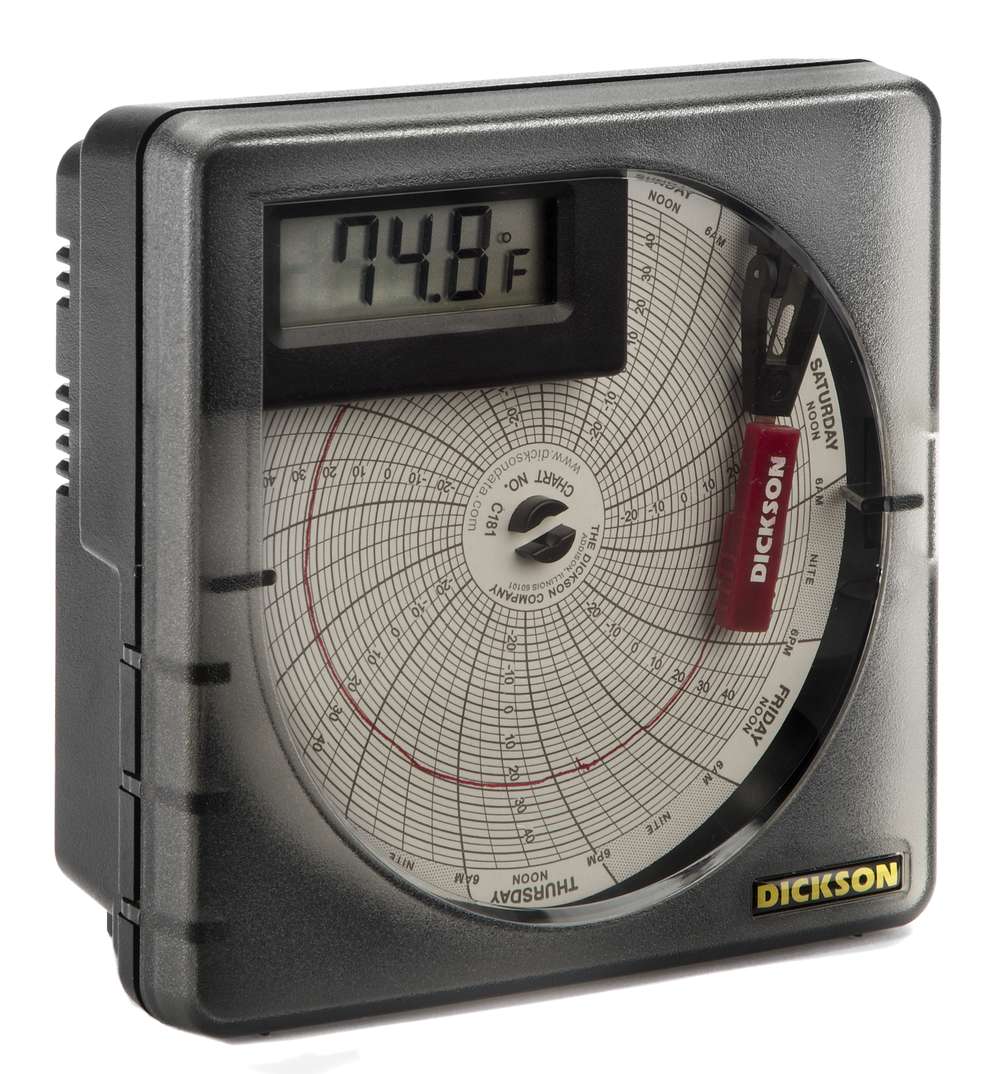 SL4 溫度圖表記錄 4″ (100mm) Temperature Chart Recorder | Excellent Technology Co.